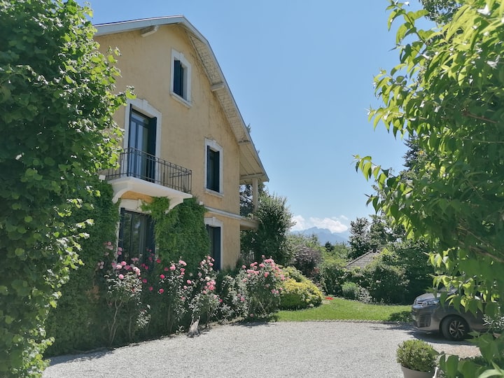 Maison Grand Jardin 10 Min Lac - Annecy