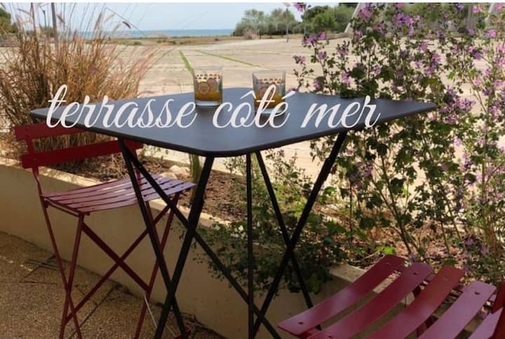 Studio Vue Mer Avec Terrasse - La Rochelle