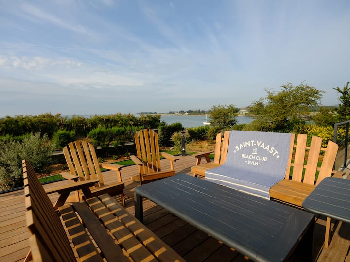 Le Beaupré : Loft Soigné -Vue Mer Imprenable - Saint-Vaast-la-Hougue
