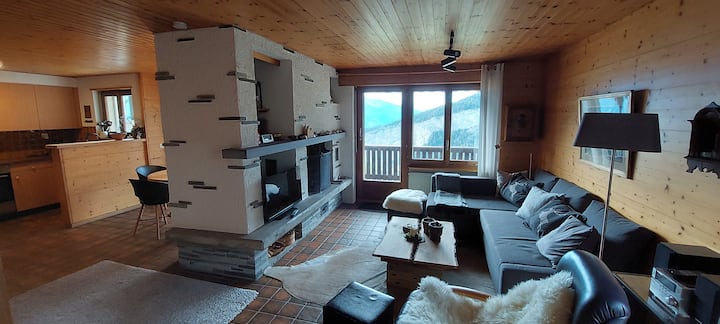 Stilvolle 3 1/2-zimmer Ferienwohnung + Tiefgarage - Valais