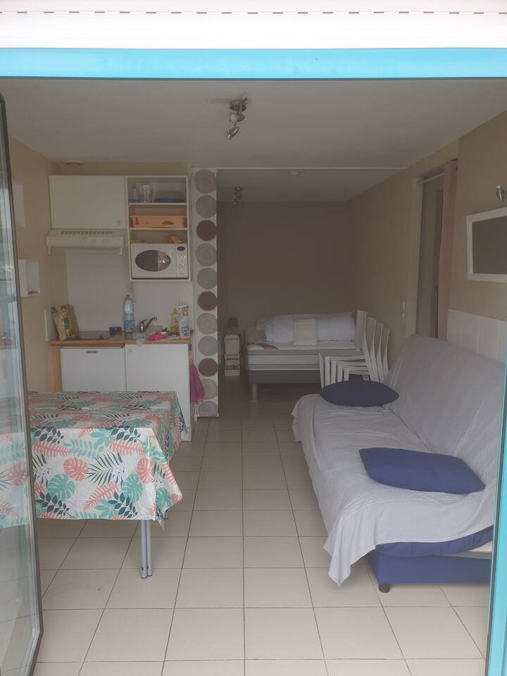 Studio Cabine 200m De La Plage Sainte Cécile - Hardelot-Plage