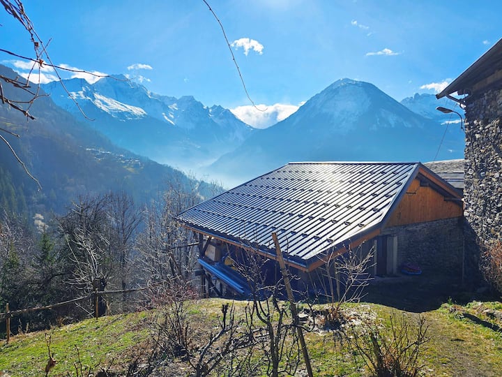 Chalet De Montagne Avec Vue Sur Le Grand Bec - Courchevel 1850