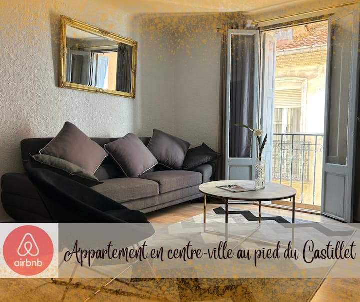 Appartement Cosy Centre Historique *Le Castillet* - Perpignan