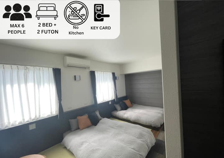 1005関西紅葉名所まで高アクセス関西空港から40分難波まで2分京都奈良1時間(電車で)3人以上可能 - Japan