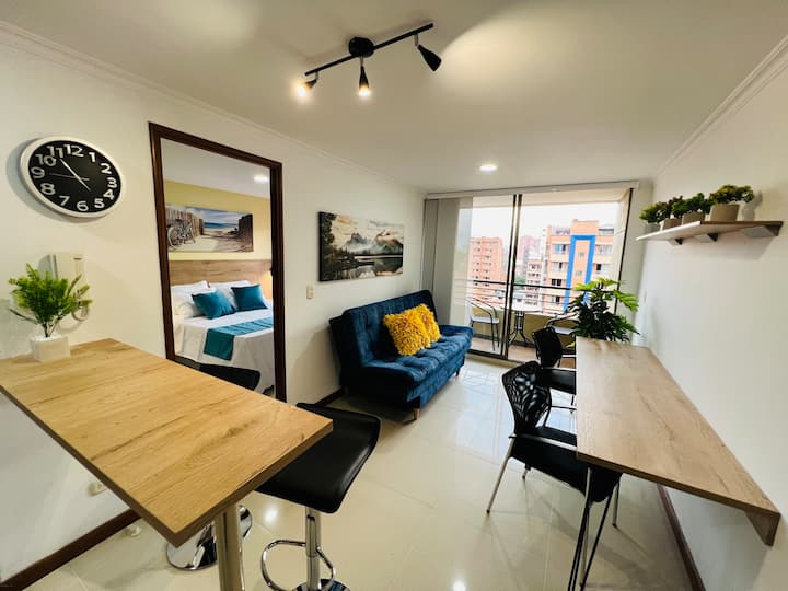 1bdr Full Apt , Fresh And Close To Everything - Medellín, Colombia