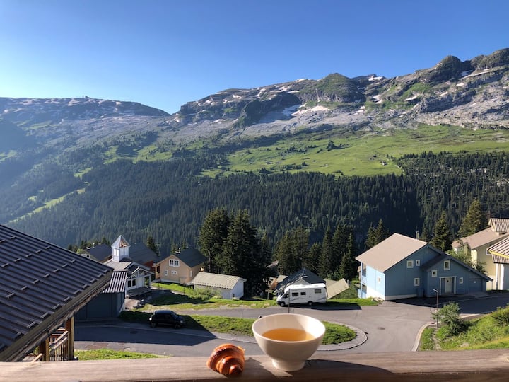 Chalet 4* Espace Wellness Et Vue Panoramique 8p - Haute-Savoie