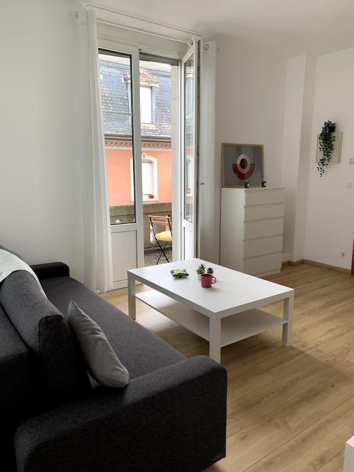 F2 Secteur Dornach Balcon Et Parking Gratuit - Mulhouse