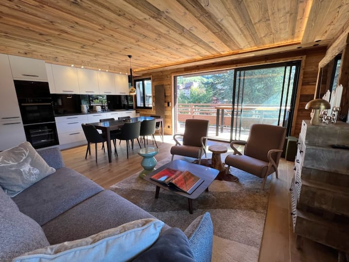 Megève Village Avec Terrasse Et Parking Réf 283 - Megève