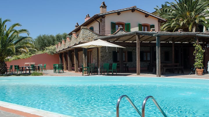 Agriturismo Manetti-casa Con Piscina E Ristorante - Toszkána