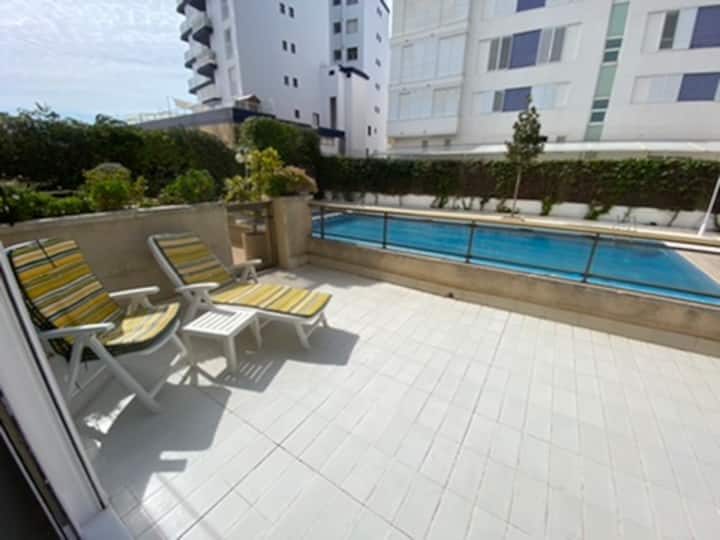 Junto Al Mar Terraza Y Piscina - Cunit