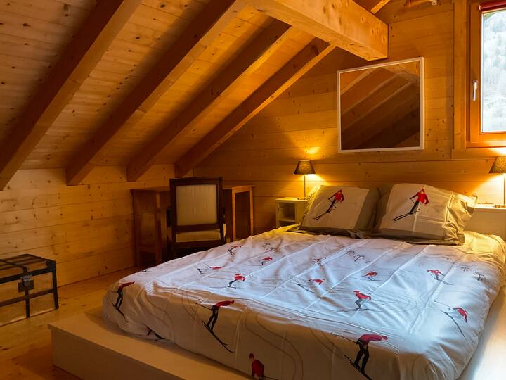 Chambre Dans Chalet éCologique - Thônes