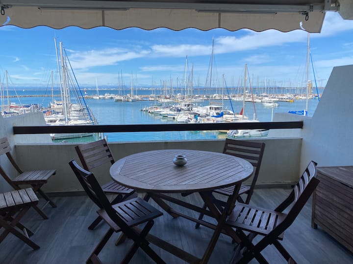 Appartement Magnifique Vue Mer Et Port - Le Grau-du-Roi
