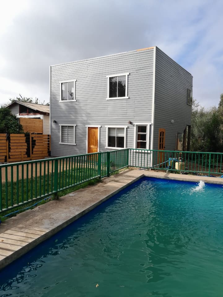 Casa  Con Piscina 10 Personas - Quintero