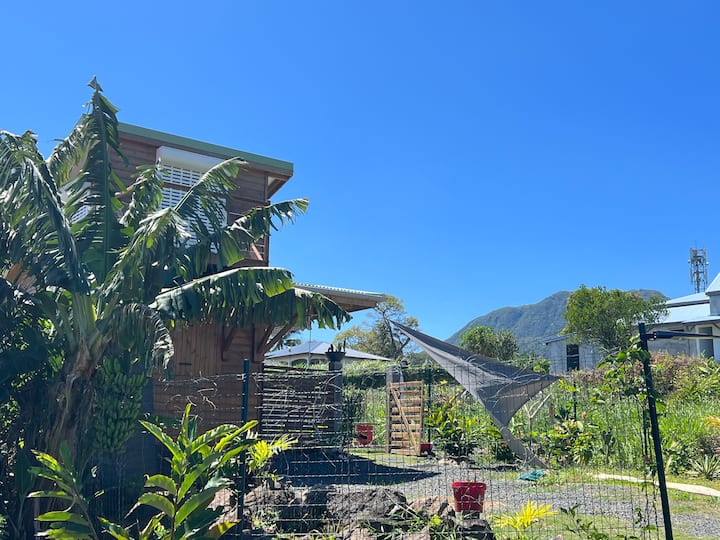 Tiny House Indépendante Eau H24 Vue Mer Jacuzzi - Guadeloupe