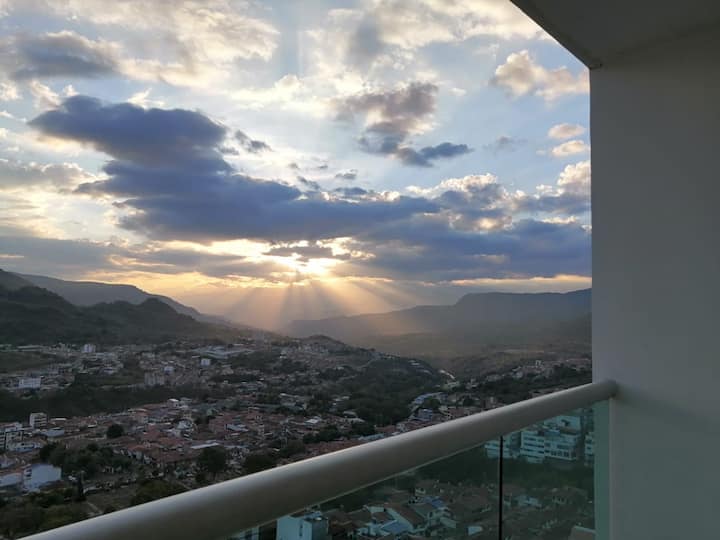 Penthouse, Vista Espectacular, Relajación Y Paz! - San Gil