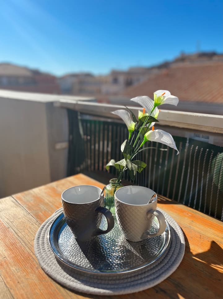 "Ophélia 133" Cosy Studio Climatisé Avec Balcon - Sète