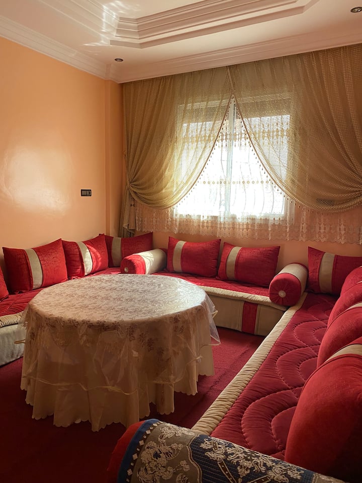 Appartement Familiale Spacieux, Sûr Et Propre - Agadir