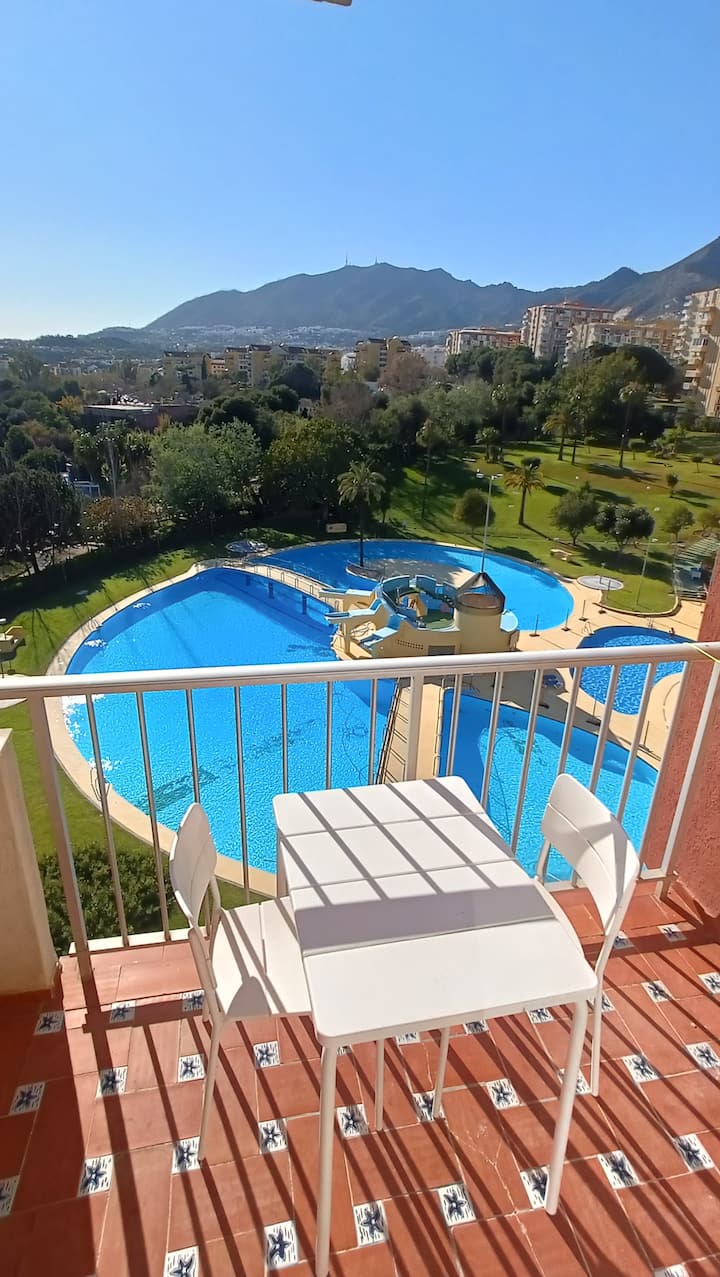 Studio 500m From The Beach! All Year Swimming Pool - Benalmádena