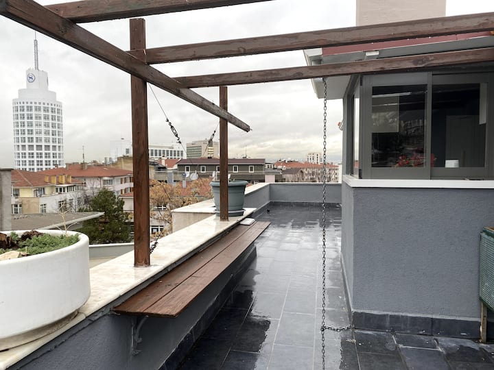 Spanish Style Terrace @ Center - Ankara