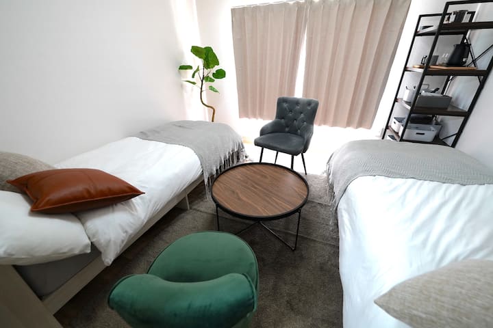 Close To Shinjuku!twin Beds,projector,appliances! - Shinjuku City