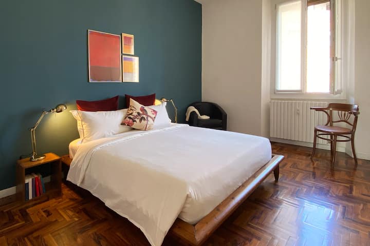 Cozy Bright Flat Steps From Olympic Site + Metro3 - Mailand