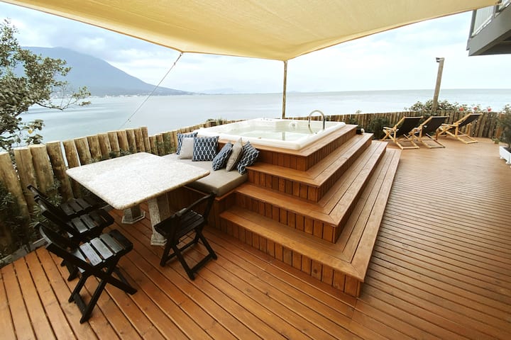 Casa 5 Quartos - Pé Na Areia Com Hidro - Palhoça