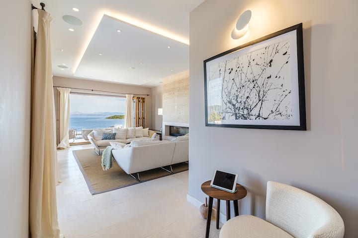 Sunset Villa For 2 Families On Brač, Croatia - Milna