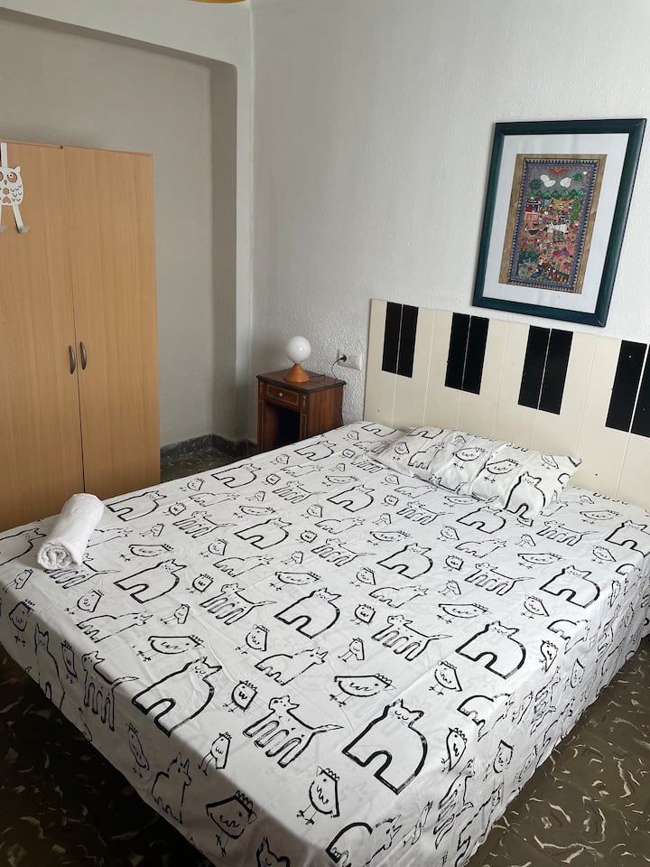 Habitación 1 Cama Doble Benimaclet - Valencia