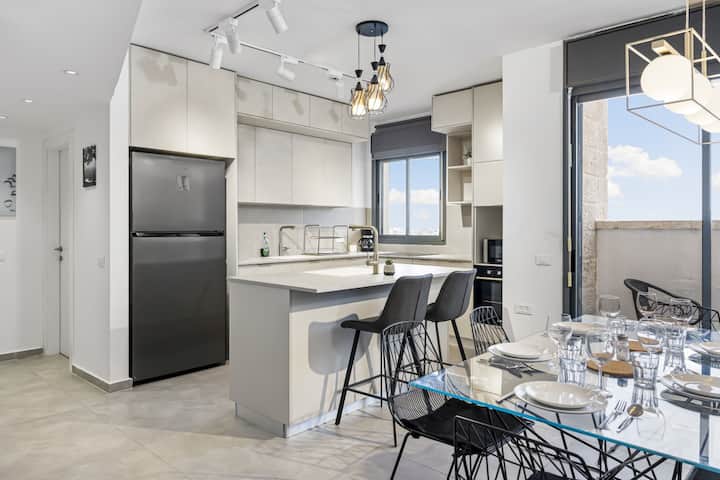 Modern 2 Br Apt In Machane Yehuda Jerusalem-7 - Jerusalem