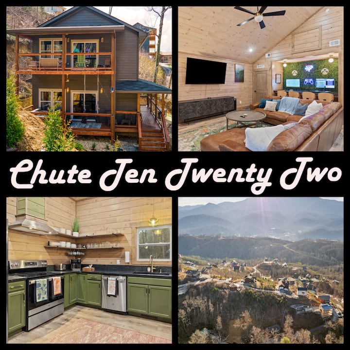 Sleeps 8 Hot Tub Arcade Chalet Village Gatlinburg - Gatlinburg, TN