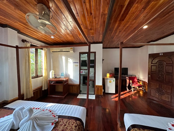 Deluxe Family Room By Villa Thida Mekong Riverside - 루앙프라방