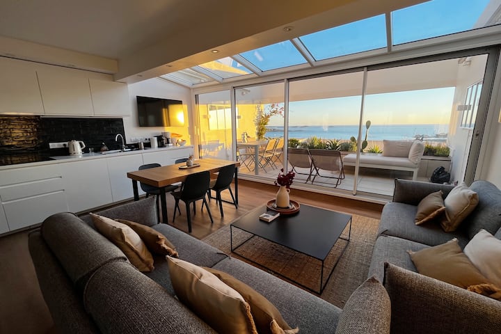 Appartement Climatisé 2 Chambres, Vue Mer, Piscine - Bandol