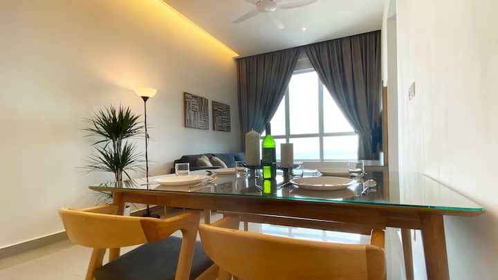 Amber Cove @ Impression City Seaview Apartment - Malacca