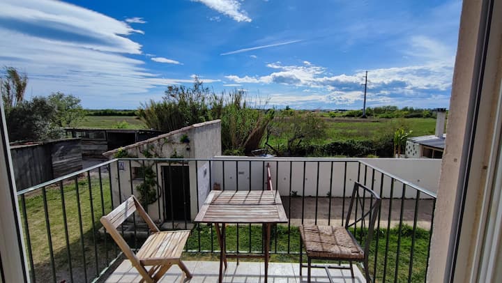 Appartement Dans Mas Camarguais - Saint-Laurent-d'Aigouze