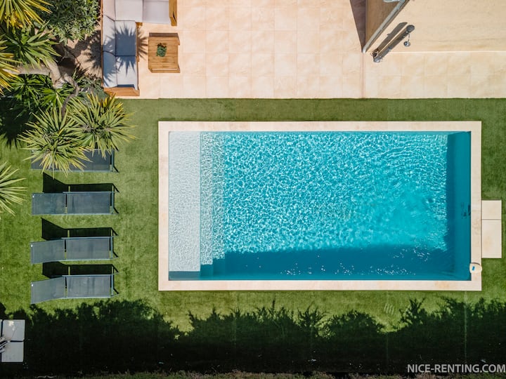 ÉLégance Et Sérénité – Villa Avec Piscine Privée! - Nizza