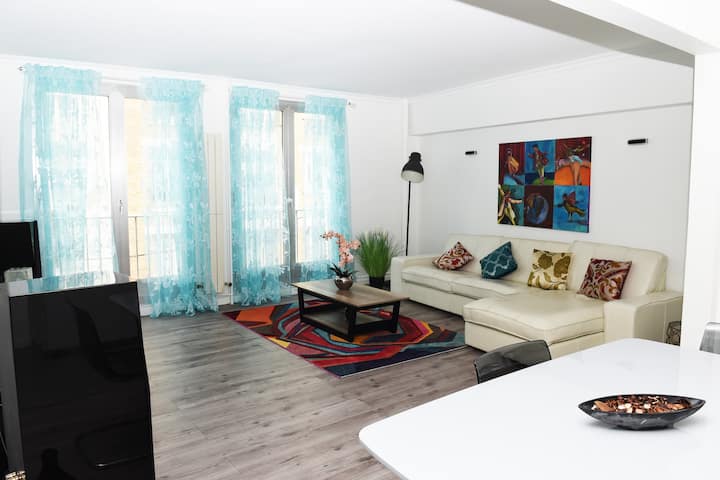Superbe Appart Familial T2 Aux Portes De Paris - 布洛涅-比揚古