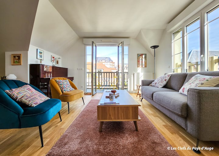 Superbe F2 Pour 3 à 5 Personnes - Deauville