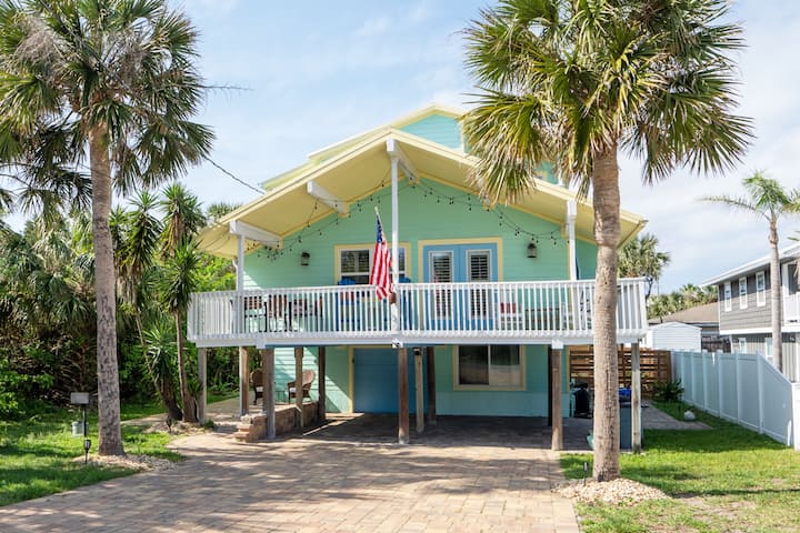 Walk To Beach Home! 1 Dog Ok! - Vilano Beach, FL