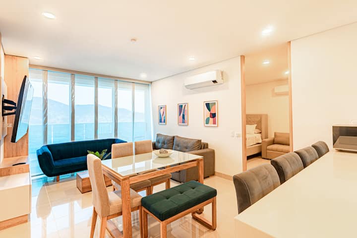 |Ahead| Exclusive 3br @Reservadelmar With Pool - Santa Marta