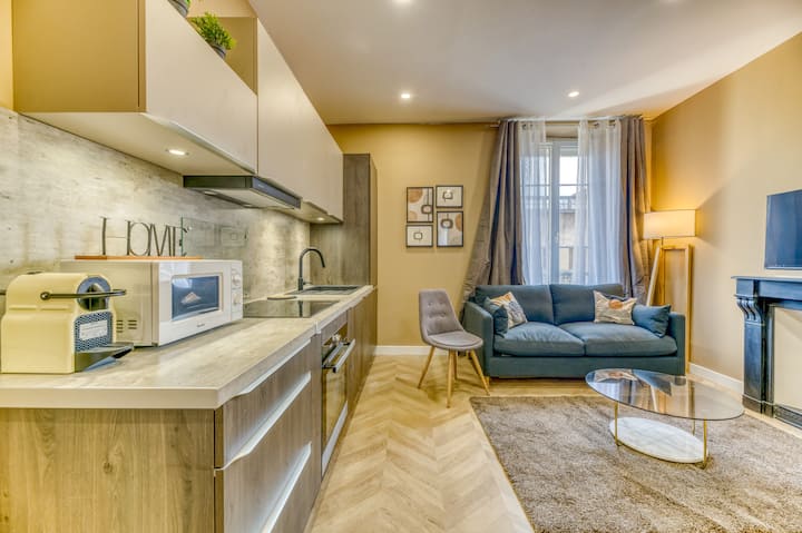 Hyper-centre Grenoble: Chic Et Confort -Wifi Fibre - Grenoble