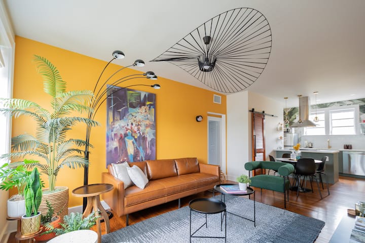 Stylish 2br Apt, King-size Bed, 5mins To The Beach - Hollywood