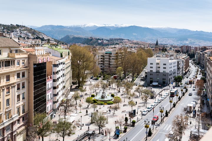 Wekey Homes ÁTico Con Terraza Y Vistas Alhambra - Granada