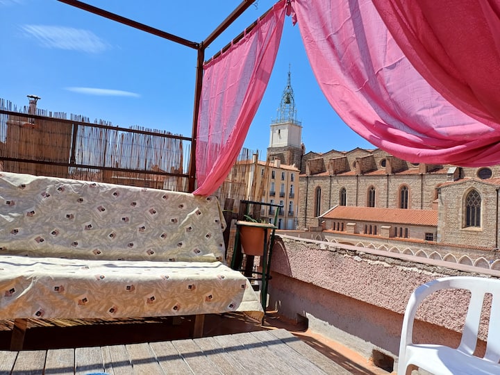 Grand Appartement F5 -Terrasse - Jusqu'à 7 Pers. - EcoZonia - Parc Animalier