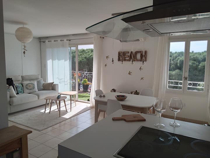Appartement T3 Ensoleillé Bord De Mer - Six-Fours-les-Plages