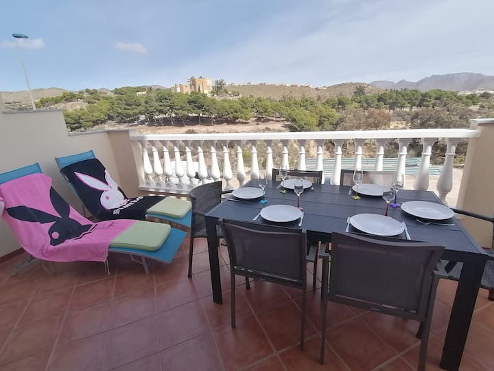 Al07-duplex Moderne à El Alamillo, Piscine Commune - Puerto de Mazarrón