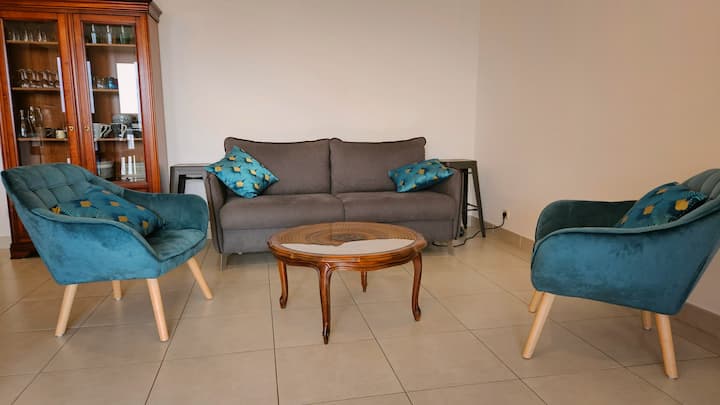 Appt. Confort 6 Pers. / Piscine / Garage / Vue - Sète
