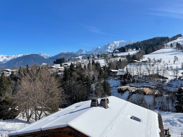 Appartement 2 Pers Vue Mont-blanc - Combloux