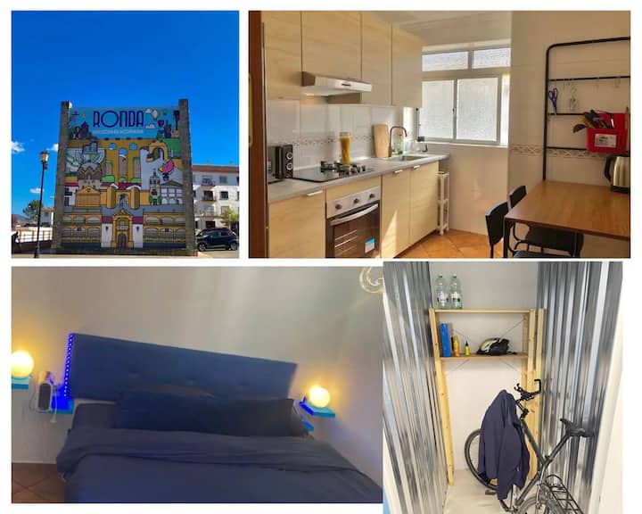 Apt W. 3 Bedroom / 2 Offices. Remote Work/cycling. - Ronda