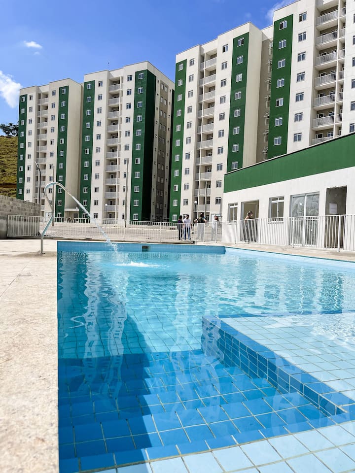 Apartamento Completo No Residêncial Esmeralda - Volta Redonda