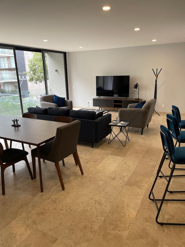 Modern Apartment In Nonoalco - Mexico State